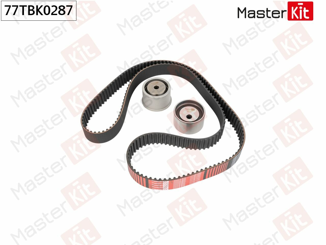Комплект ремня ГРМ Mitsubishi Pajero IIIV7WV6WPajero Sport IK90 99-08 MasterKit 77TBK0287