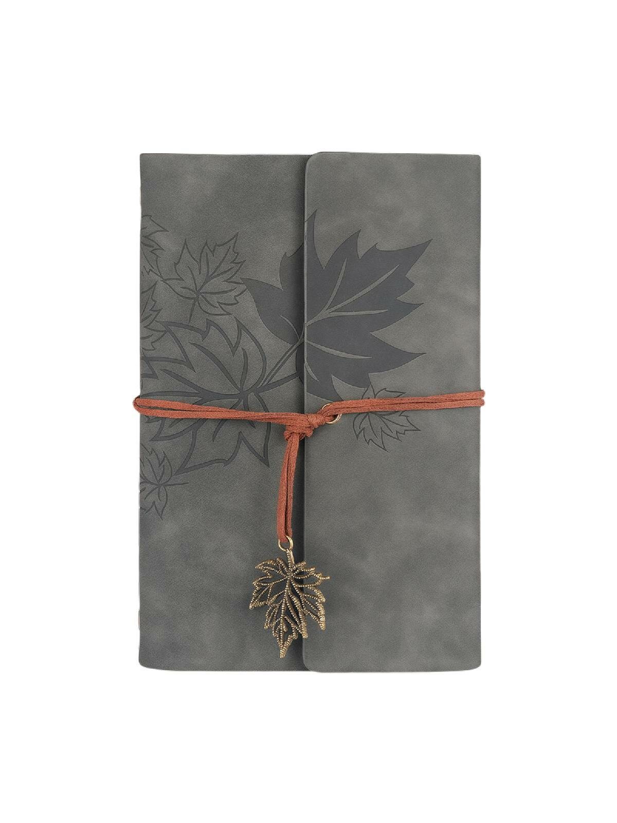 Многоразовый блокнот Журнал путешествий на 75 листов в кожаной обложке на 6 колец