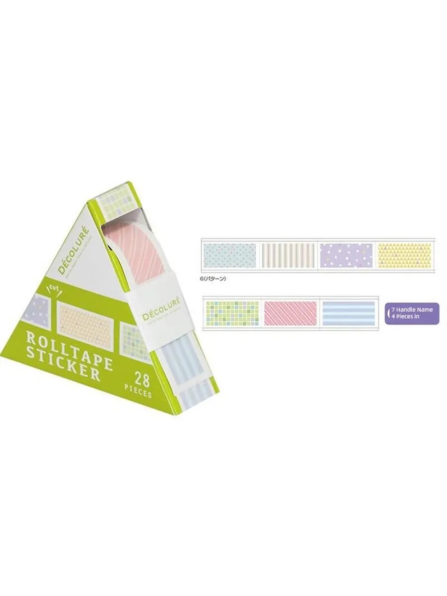 Наклейки Nakabayashi RTPS-101-6, разрывные, индексные,10х15см