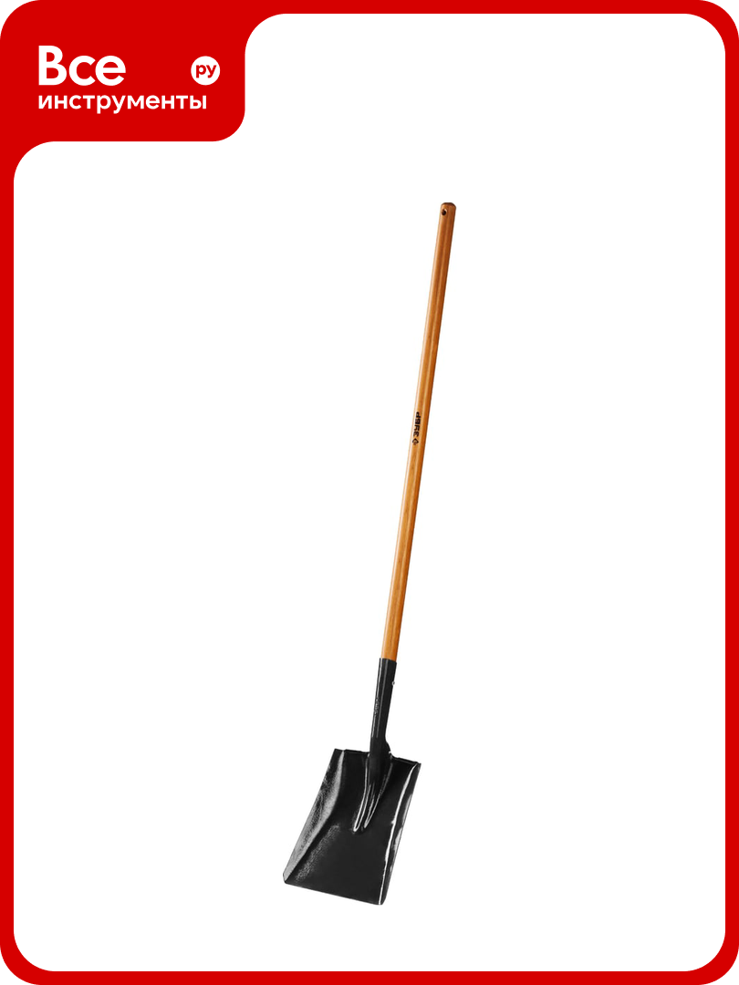 Совковая лопата ЗУБР Профессионал деревянный черенок 39361_z02