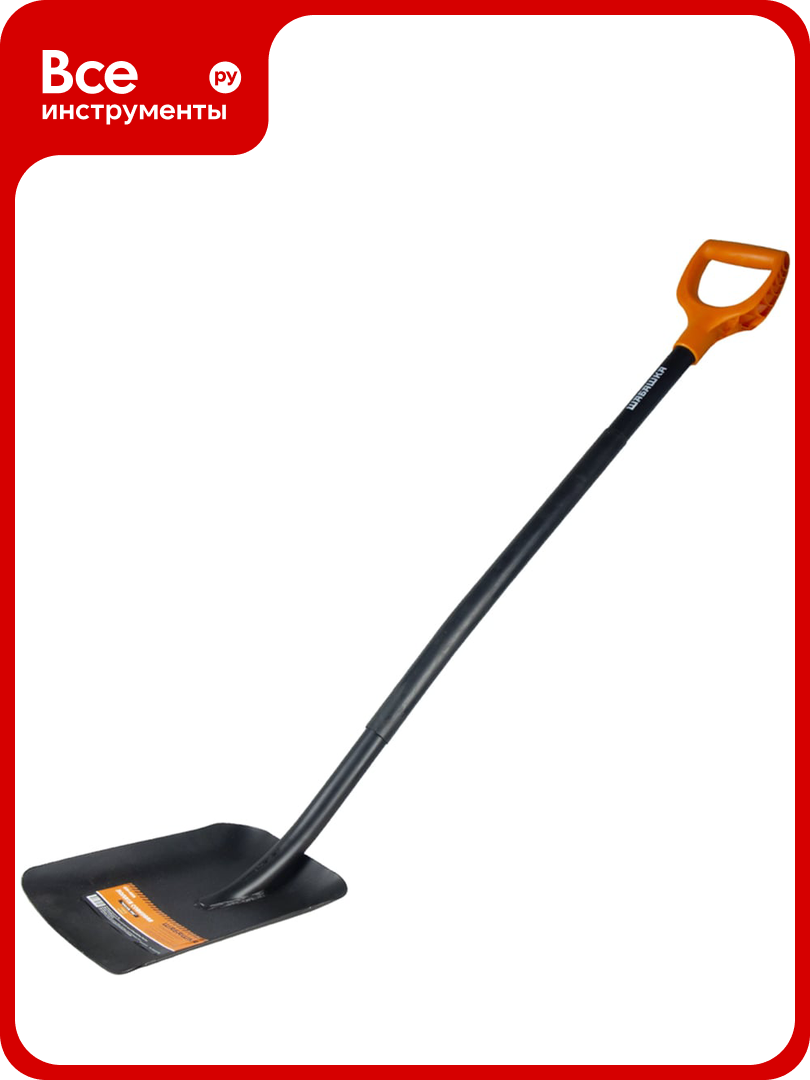 Совковая лопата с металлическим черенком и ручкой шабашка Special Pro 034-4019 223230