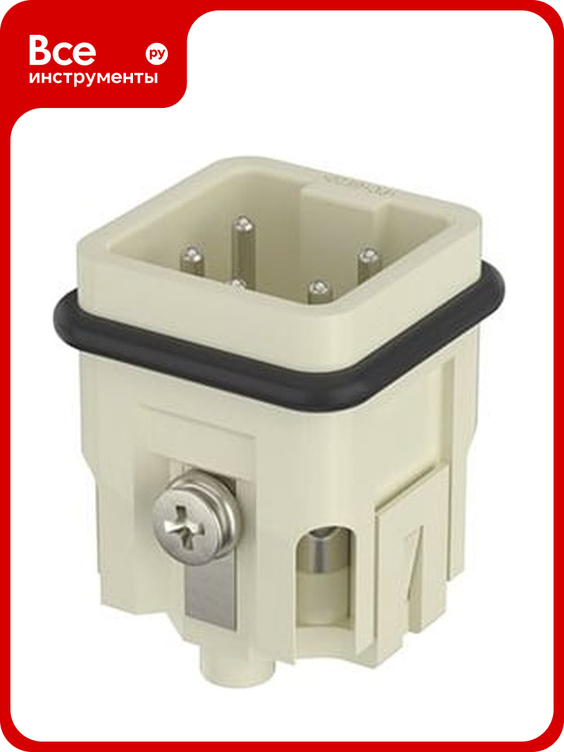 Контактная вставка BEISIT, разъем на 4 контакта (PIN) 3A, HA-004-M