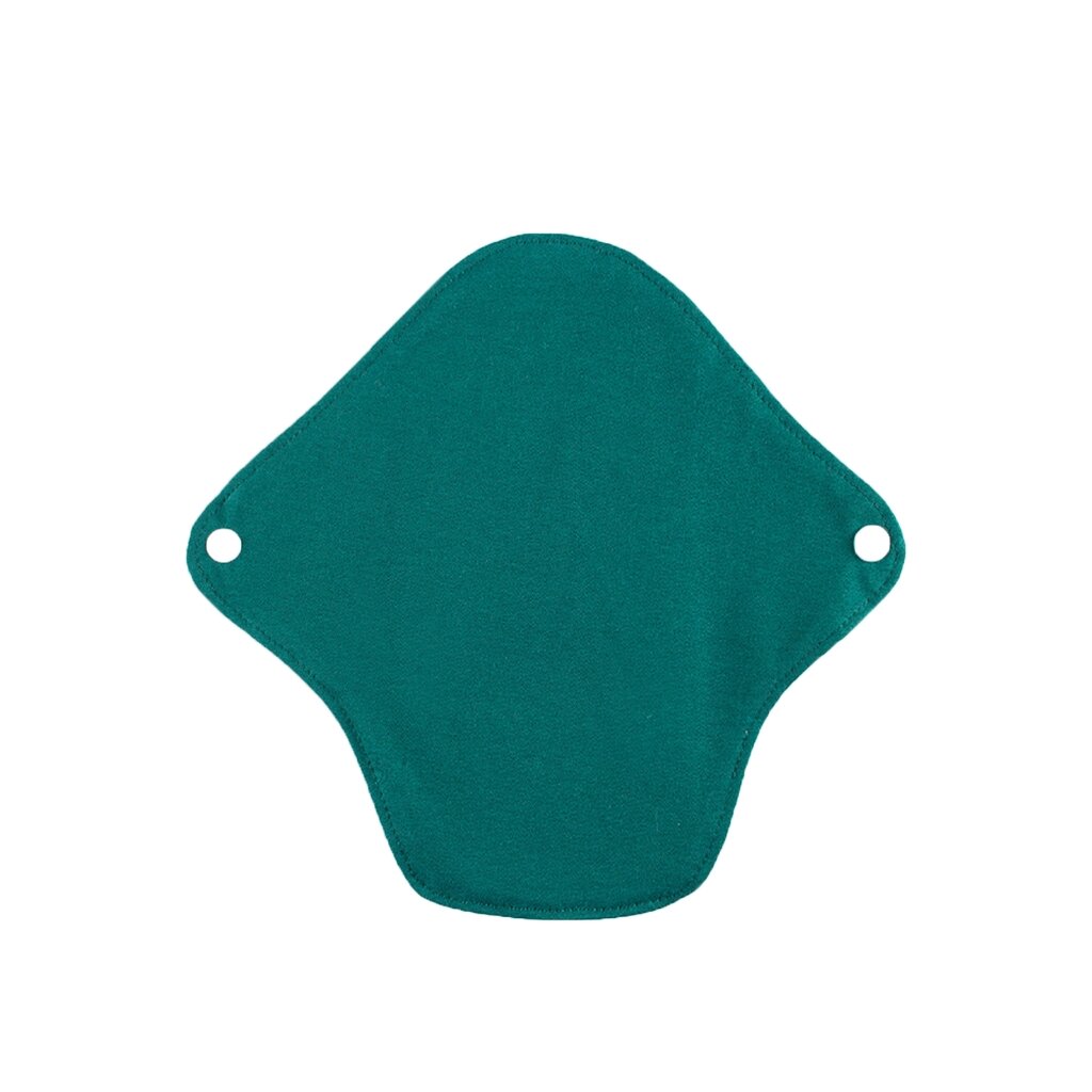 1 кусок моющегося ватного диска, менструального тампона, подушечки-темно-зеленый