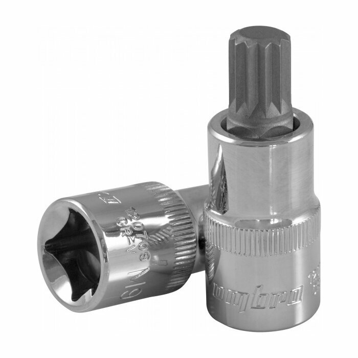 Головка со вставкой OMBRA "SPLINE", M06, 1/2, длина 55 мм.