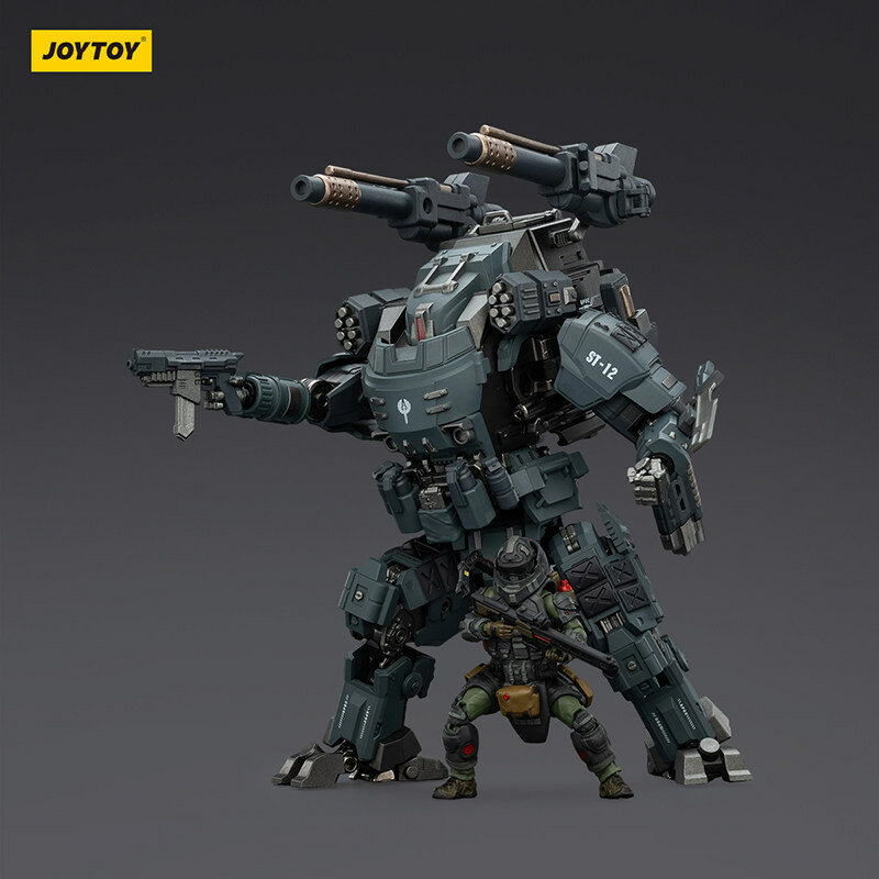 JOYTOY Dark Source Apocalypse Iron Curtain Strikes Storm Fearless Phantom Red Devil 1/25 Guochuang Mecha Модная игрушечная фигурка