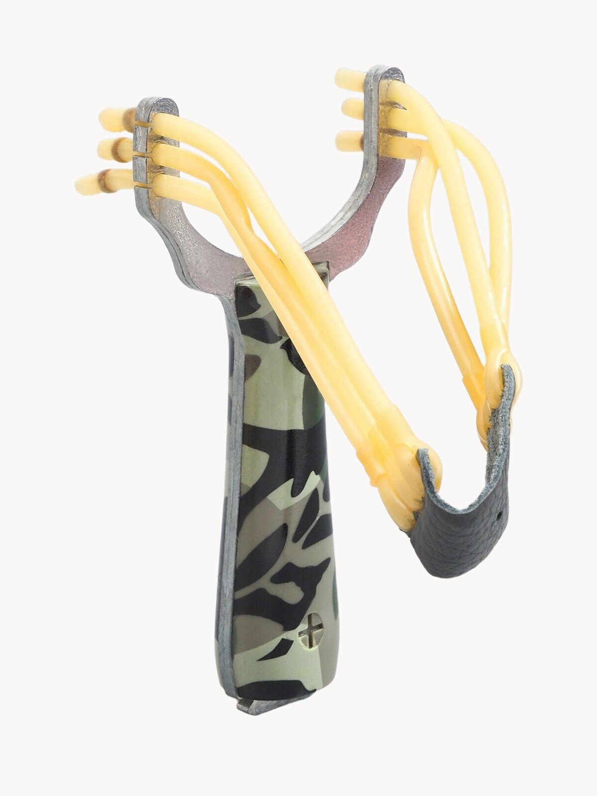 Рогатка детская для рыбалки "Спецназ", металлическая, камуфляж