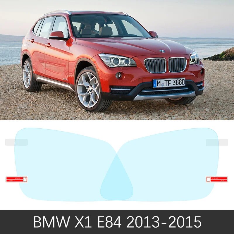 Для BMW X1 E84 F48 2010 ~ 2020 Автомобильная зеркальная защитная пленка заднего BMW X1 E84 2013-2015
