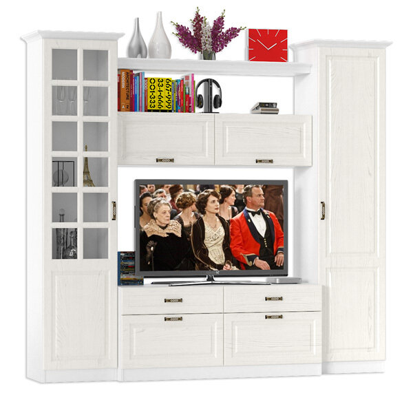 Ливерпуль Набор мебели 1, цвет ясень ваниль/белый