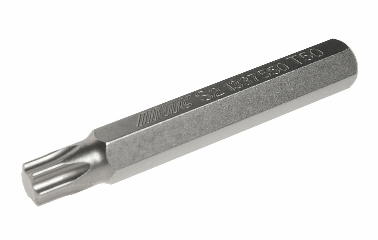 Бита 10мм TORX удлиненная T50х75мм S2 JTC-1337550