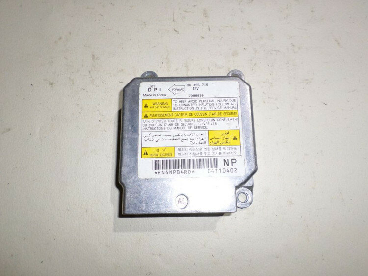 Блок управления подушкой безопасности 96406716 NP 7088830 Шевроле Лачетти аэрбегом SRS