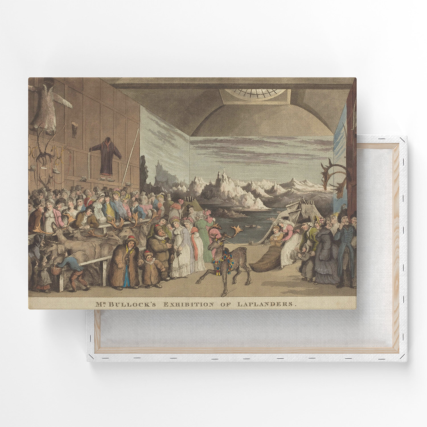Картина на холсте, репродукция / Томас Роулендсон / Размер 30 x 40 см
