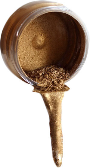 Краситель перл. сухой кандурин Красное золото плотный Art of paints, 10 гр. (Набор из 3 шт.)