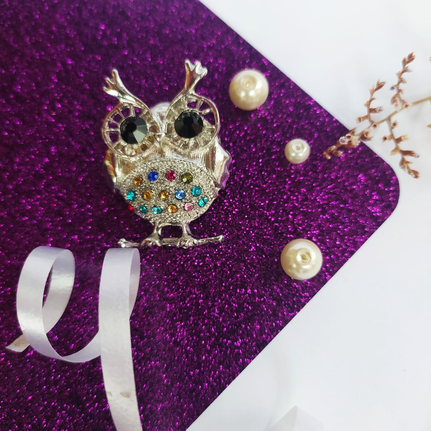 Брошь Queen Fair, стразы