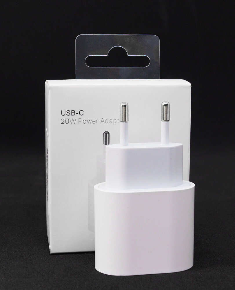 Блок питания 20W USB-C Power Adapter белый для устройств Apple
