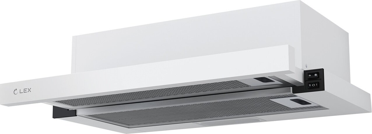 Встраиваемая кухонная вытяжка LEX HUBBLE G 600 White