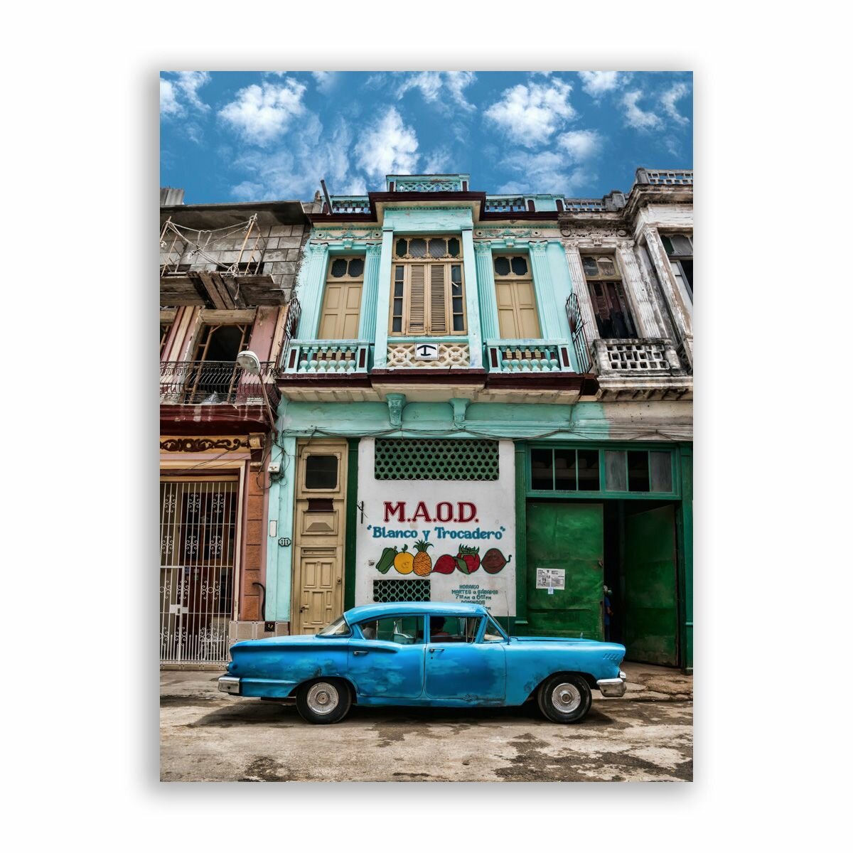 Постер, плакат на бумаге / Ретро автомобили / Размер 30 x 40 см