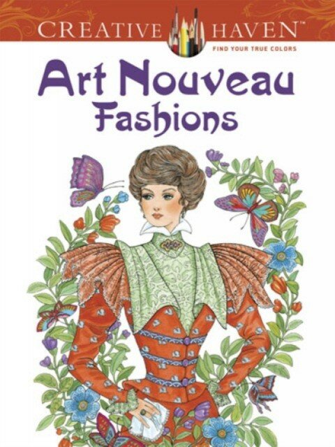 Sun, Ming-Ju "Creative Haven Art Nouveau Fashions Coloring Book"