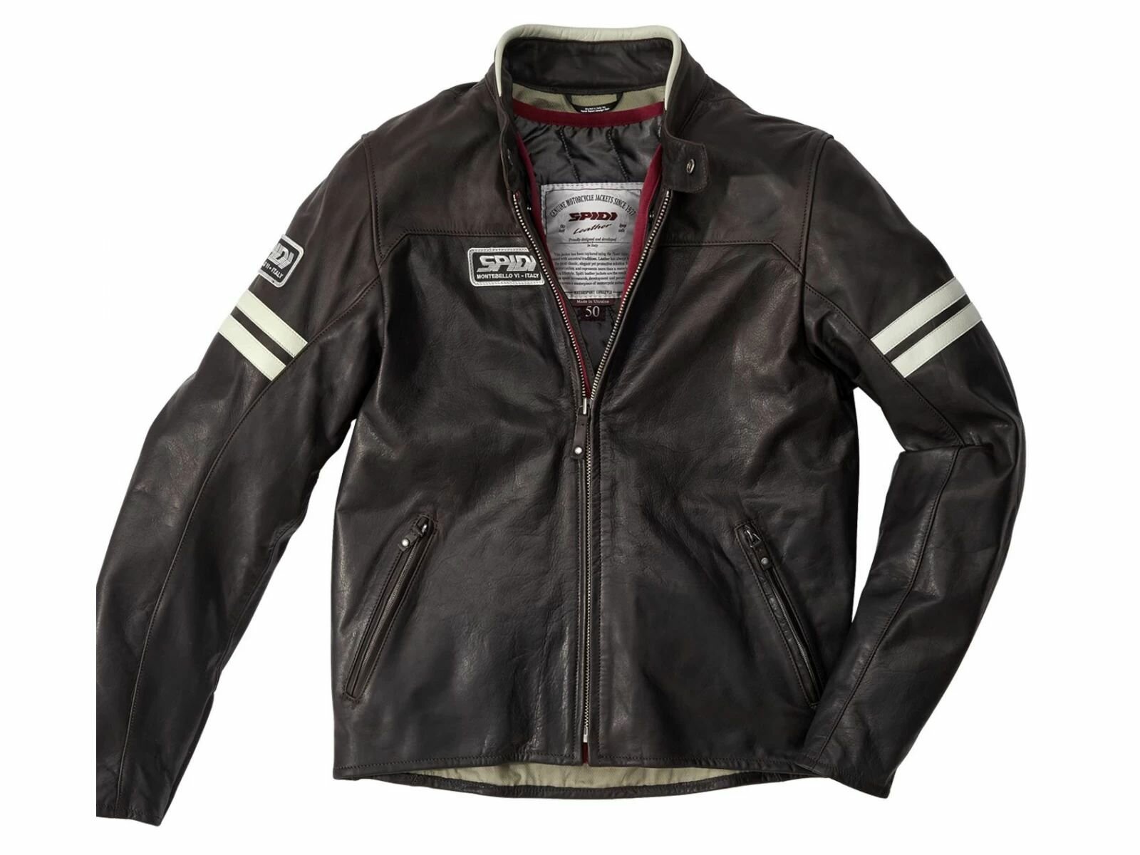 Мотокуртка VINTAGE Brown/Ice, 56