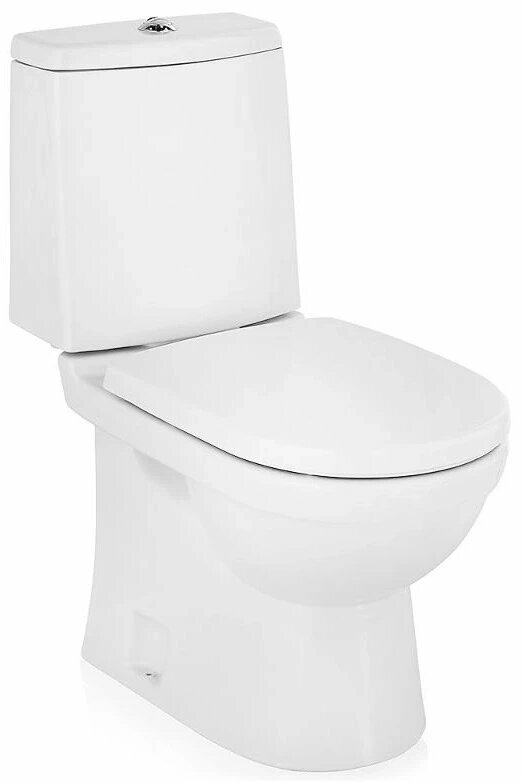 Унитаз-компакт с сиденьем микролифт Sanita Luxe Next WC. CC/Next/2-DM/WHT. G/S1