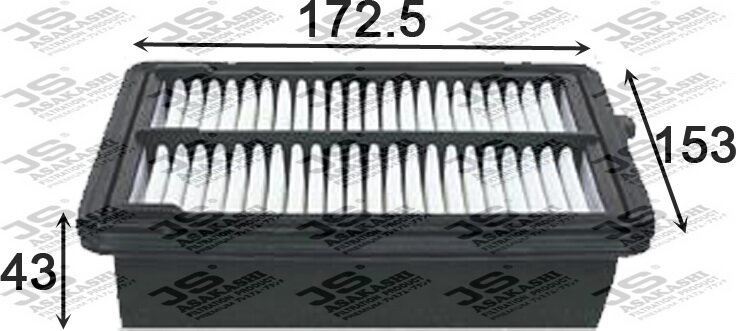 Фильтр воздушный JS Asakashi A892J