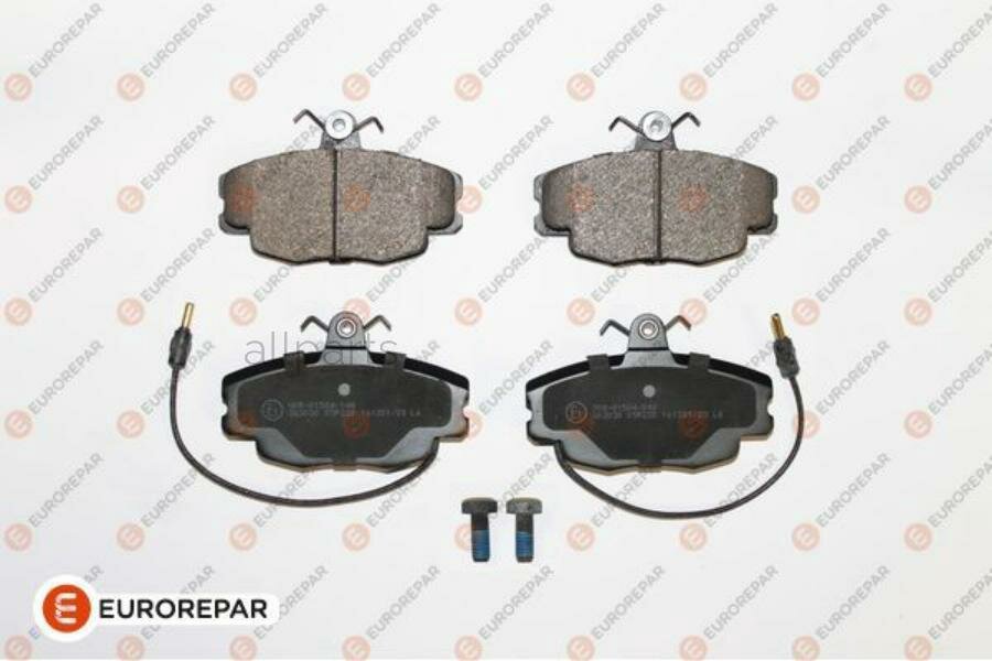 EUROREPAR 1639378780 EUROREPAR Колодки торомозные передние 1639378780