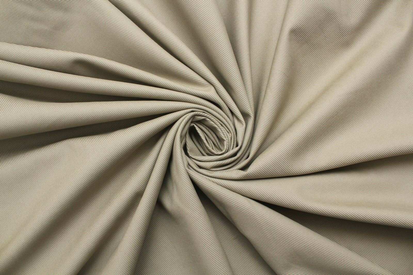 Ткань Костюмный хлопок серо-оливковый, ш145см, 0,5 м