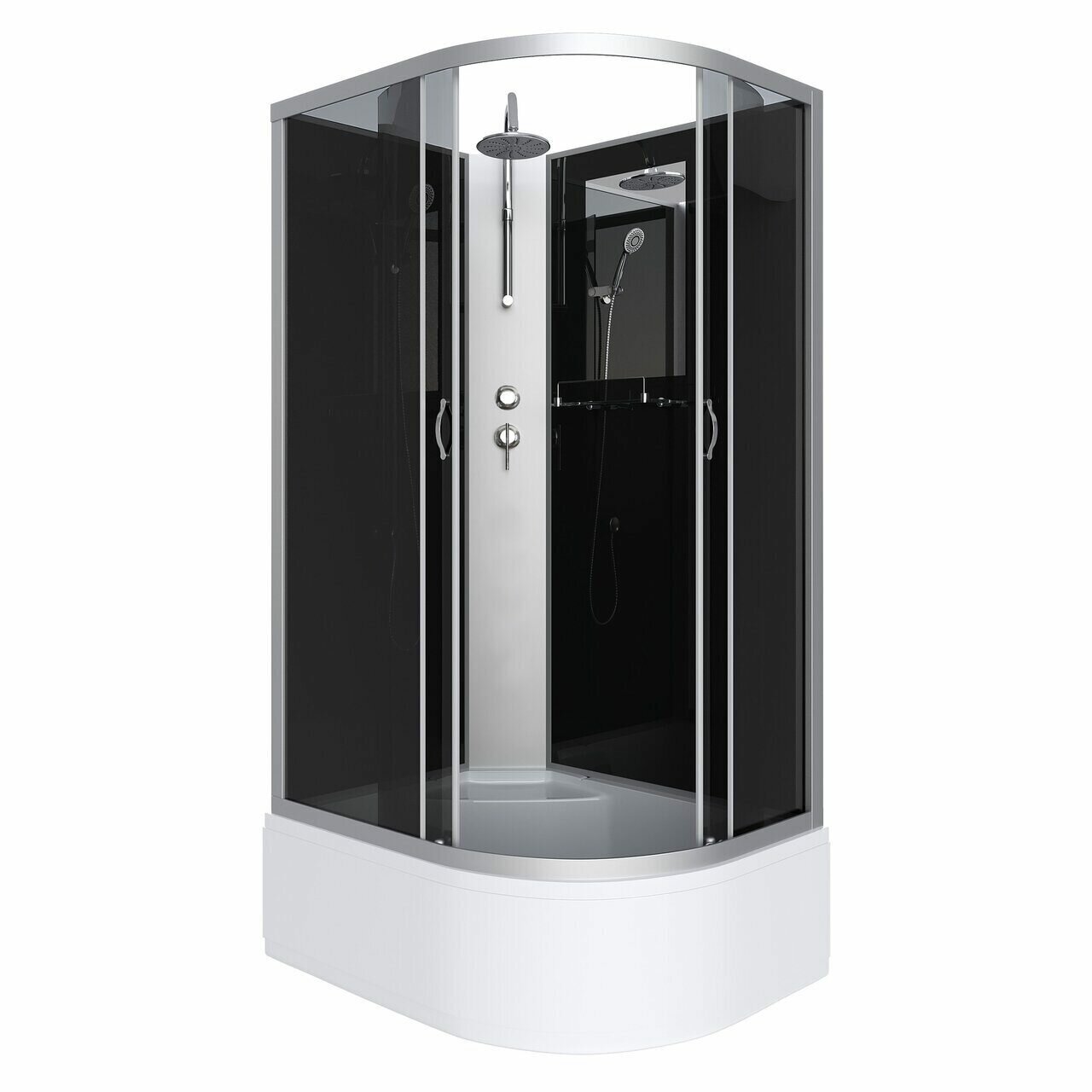 Душевая кабина Niagara Classic NG-2510-14LBKT 1200х800х2100-2400