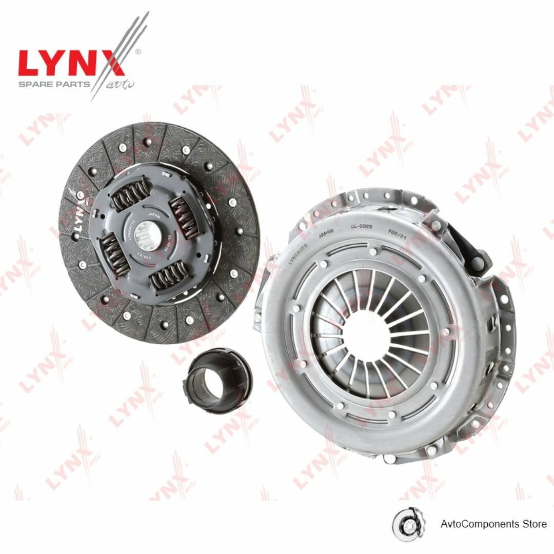 Сцепление комплект / Корзина + Диск + Выжимной подшипник Газель Некст / Gazelle Next / ГАЗ 3302 / 23107 двигатель Cummins 2.8D