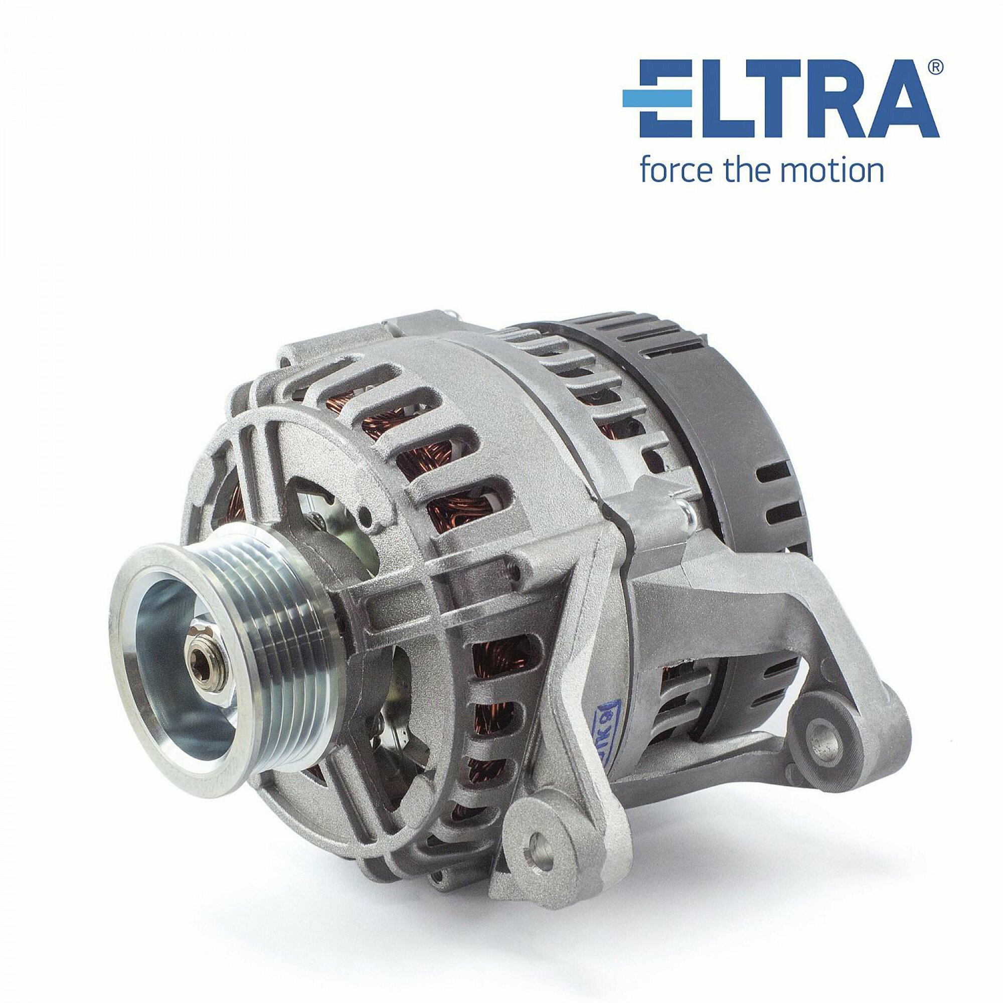 Генератор КАМАЗ дв. 740.30,740.31 (Евро-2,3) (креп. отверстие 10 мм, 6-руч шкив) (28в/90а), Прамо