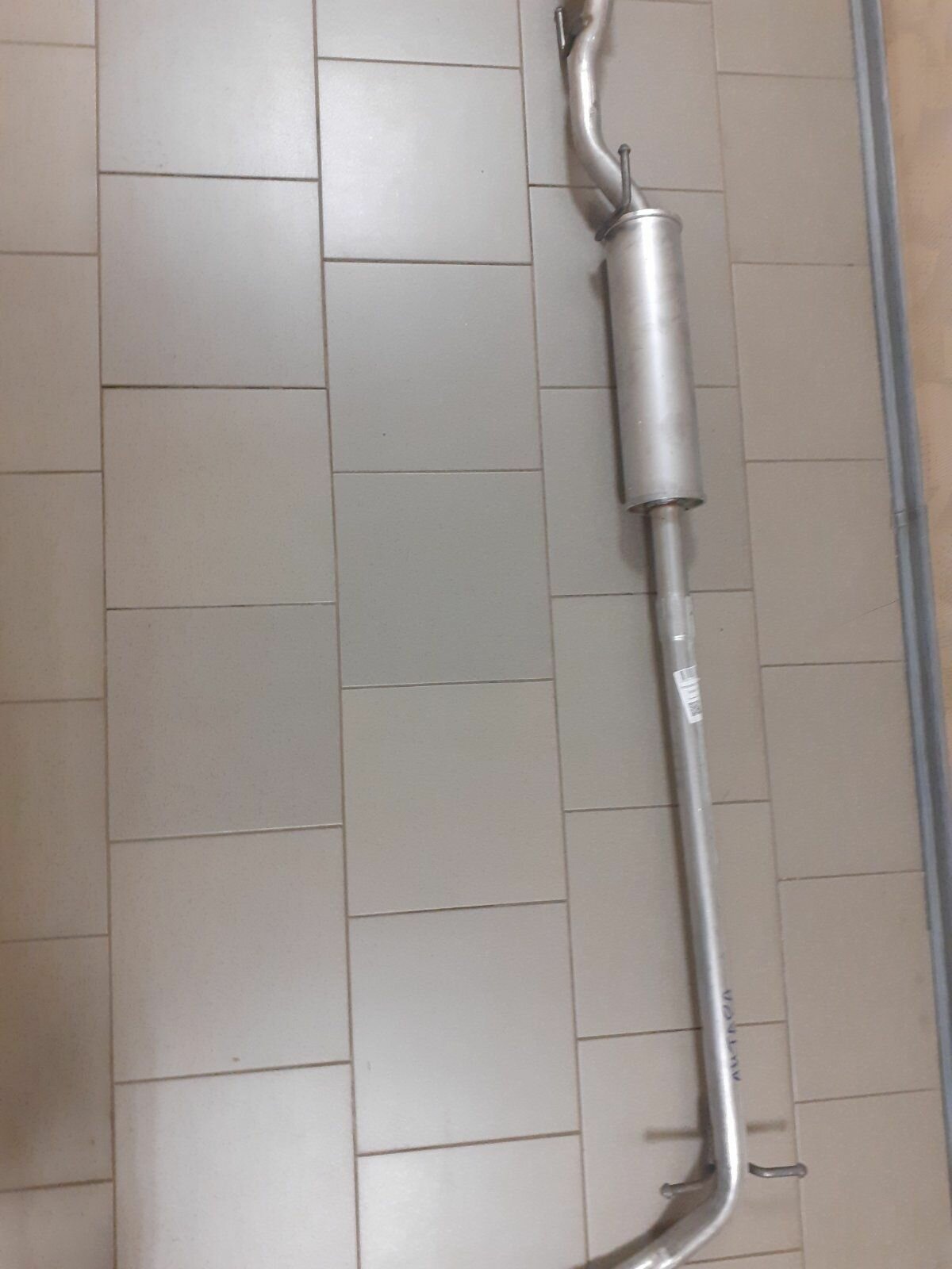 Резонатор фольксваген поло седан VW Polo Sedan CFNA c 2011 по 2014 год резонатор с гофрой