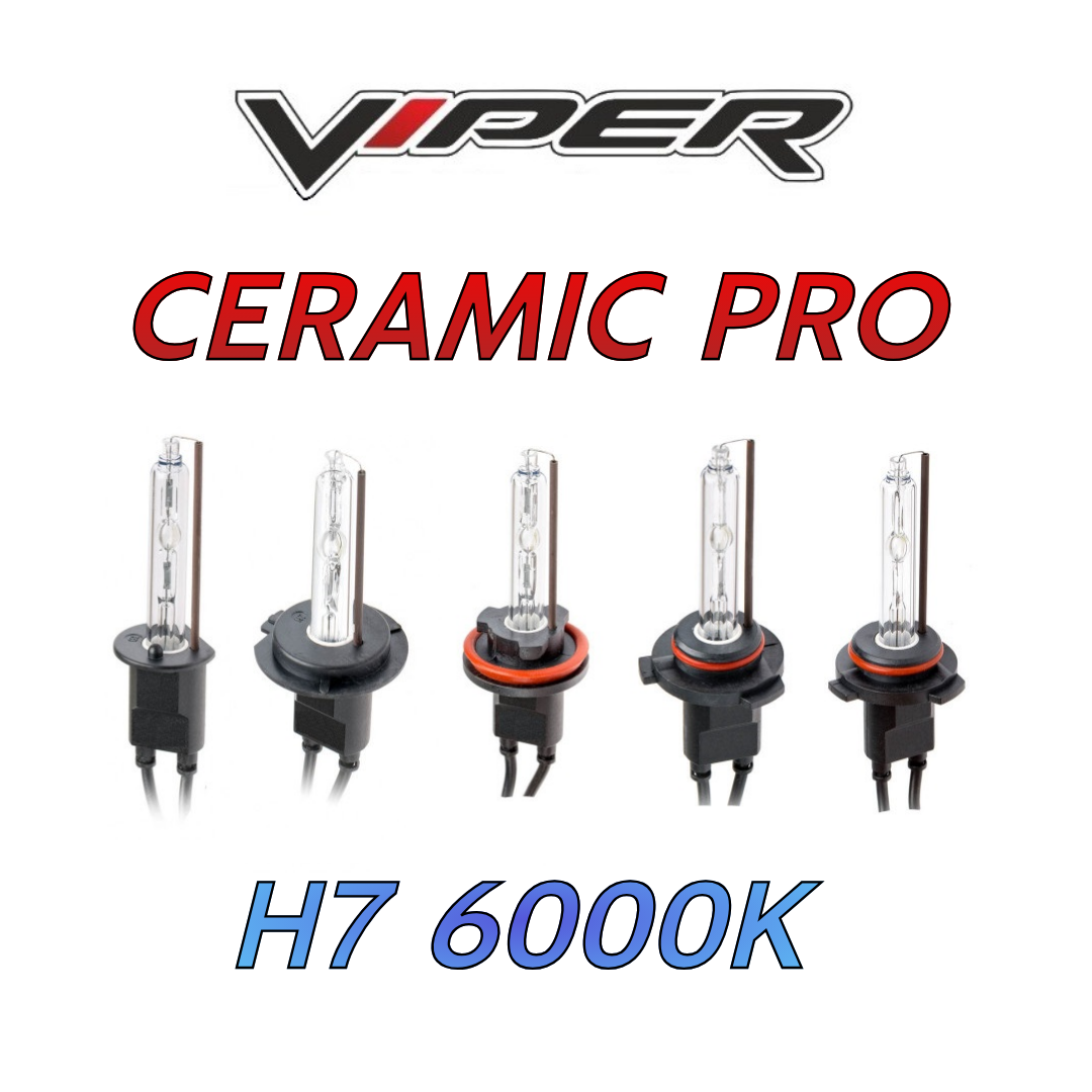 Ксеноновые лампы Viper Ceramic PRO H7 6000K 2шт.