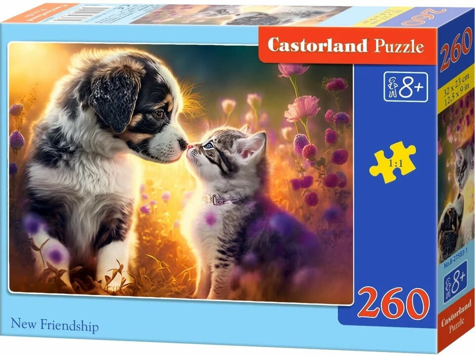Пазлы Новая дружба, 260 деталей MIDI Castor Land, 2 штуки