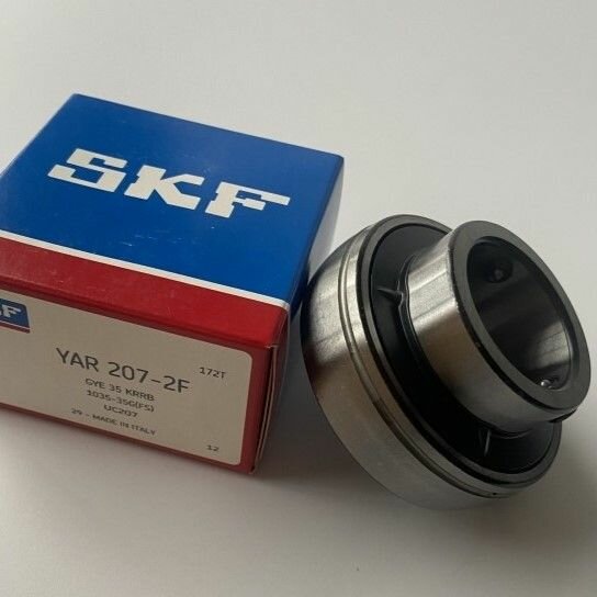 Подшипник шариковый радиальный однорядный универсальный корпусный SKF YAR 207-2F