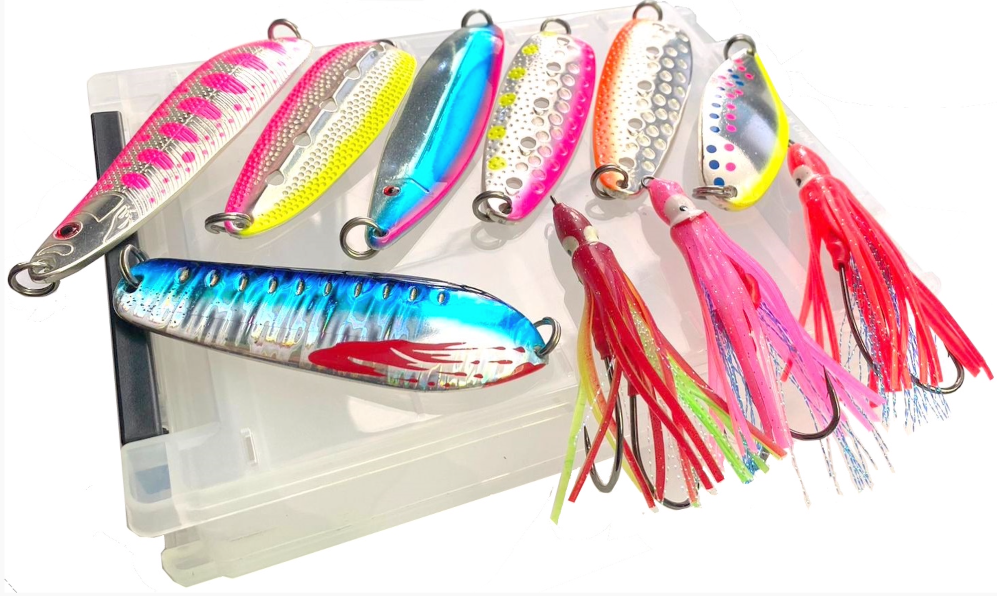 Набор рыболовный RB (Русская Блесна) для ловли лосося MIX3(165)