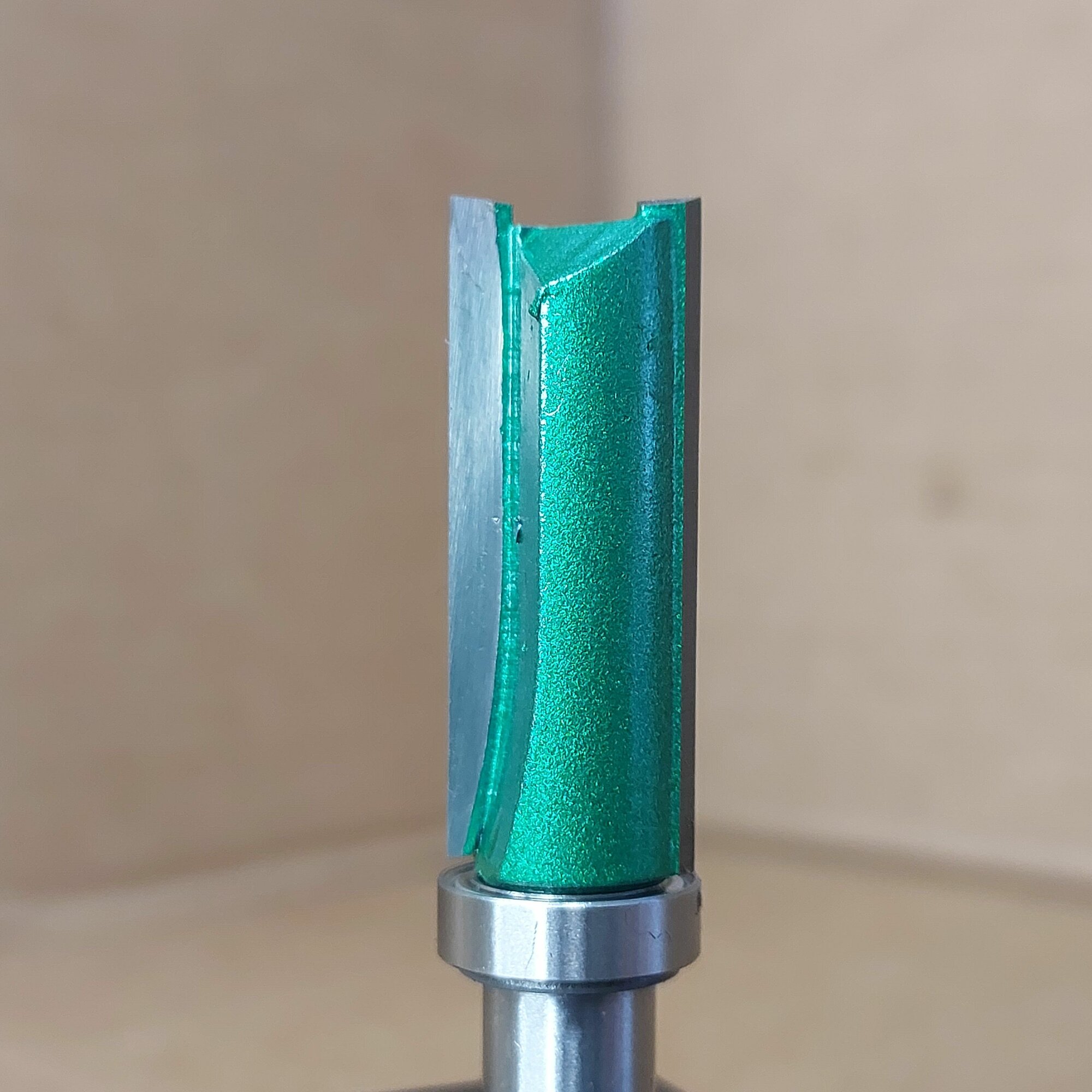 Фреза обгонная с верхним подшипником Алмаз 1021 D:12mm I:30mm d:8mm