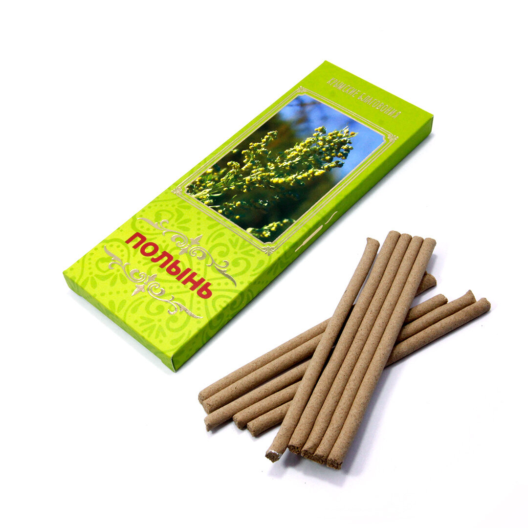 Крымские благовония полынь, 10 палочек.