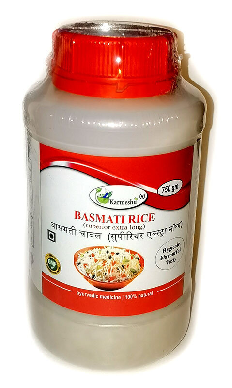 BASMATI RICE Superior Extra Long, Karmeshu (басмати РИС экстра длинный, Кармешу), банка 750 г.