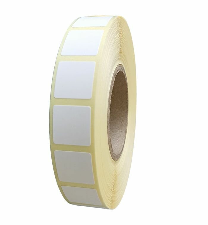 Этикетки термотрансферные 15х15 мм для печати честный знак, 2000 шт. в рулоне, втулка 40мм