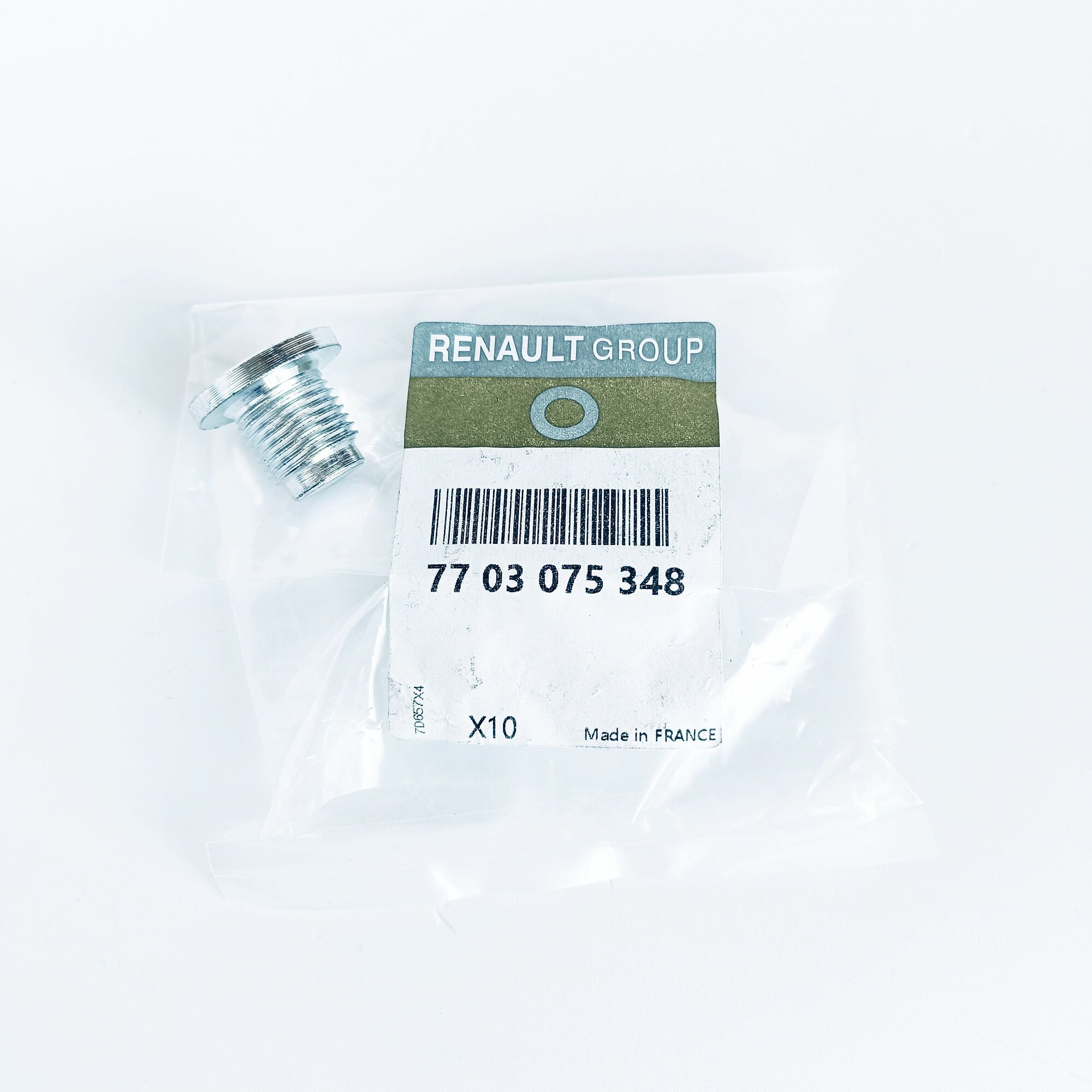 7703075348 пробка поддона — купить по низкой цене на Яндекс Маркете