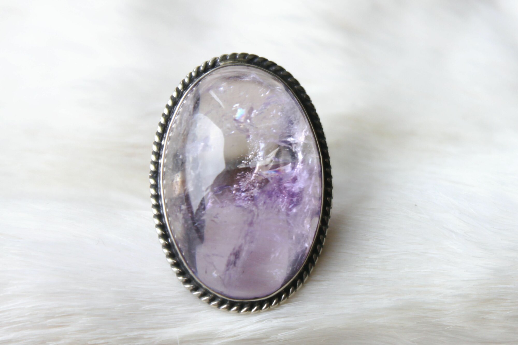 Кольцо, аметист