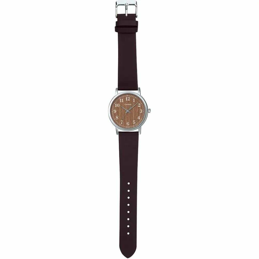 Наручные часы CASIO, коричневый, серебряный — фото 1