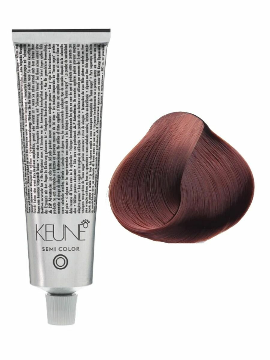 KEUNE SEMI COLOR 6.38 Темный лесной орех Крем-краска для волос без аммиака