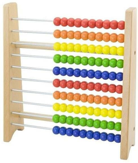 Счеты VIGA Дерево, 265х280х75 мм, в коробке