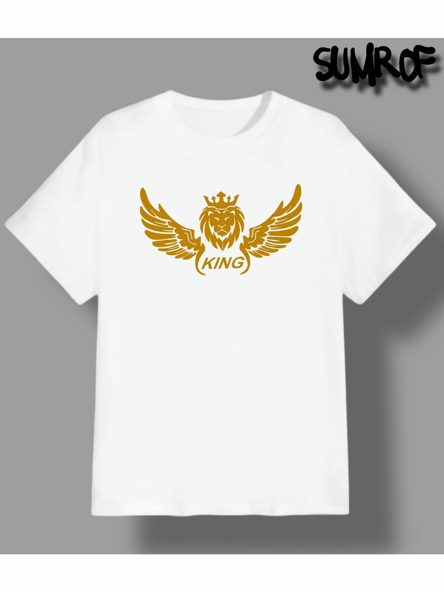 Футболка лев lion