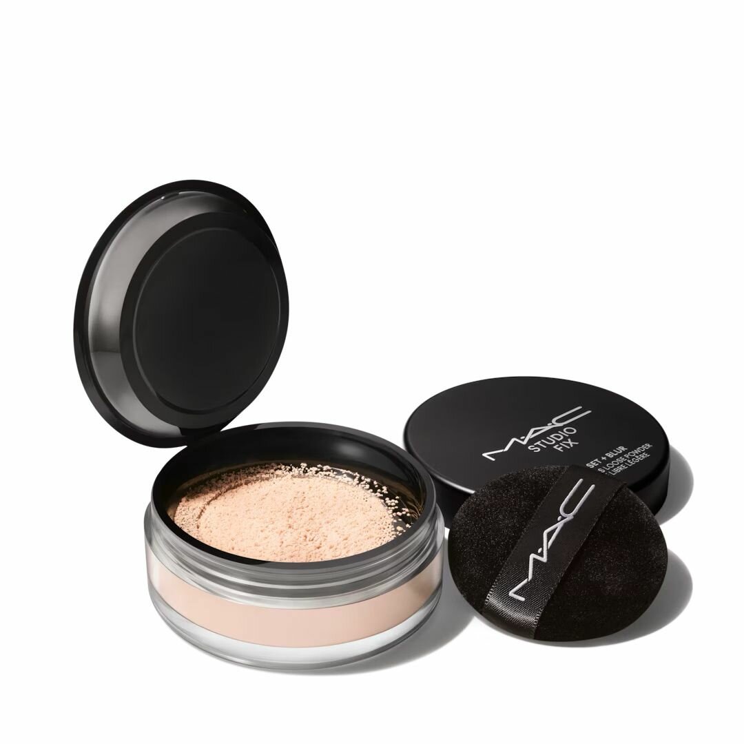 MAC Рассыпчатая пудра Studio Fix Pro Set + Blur Weightless Loose Powder (Light)
