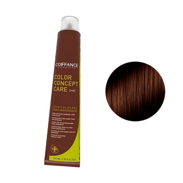 6.4 Натуральный безаммиачный крем-краситель тон-в-тон COLOR CONCEPT CARE 100 мл