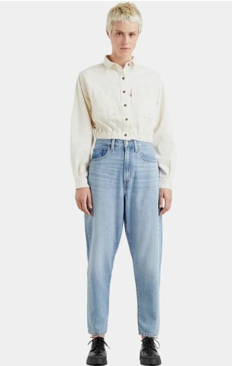 Джинсы широкие 