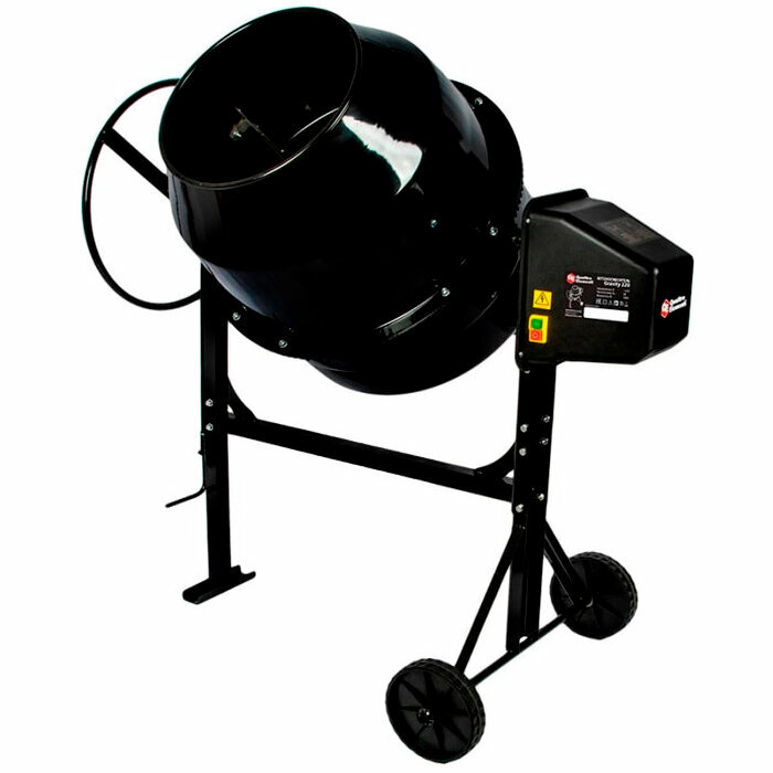 Бетономешалка Quattro Elementi Gravity 200 1000 Вт, 200л, 23об/м, замес 119л