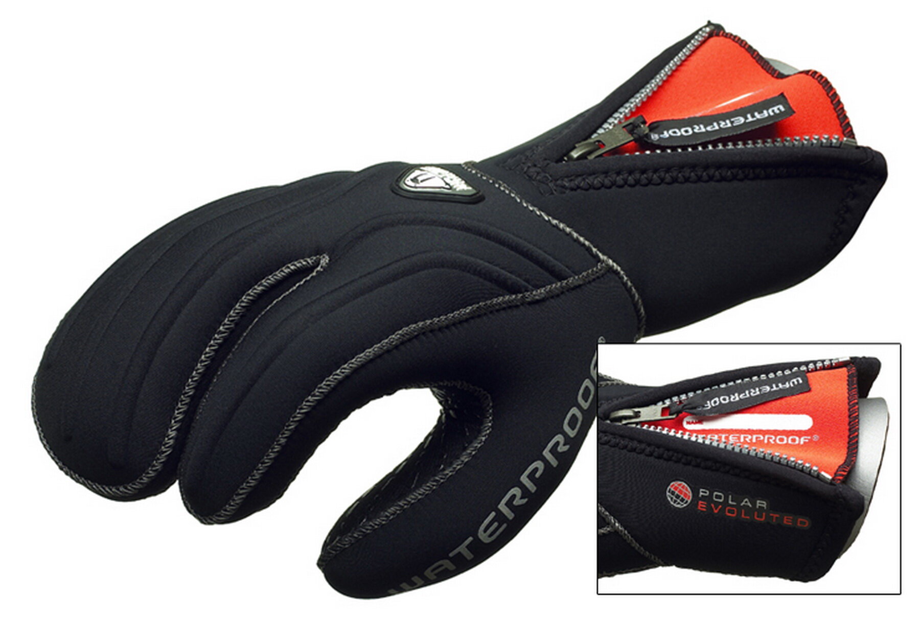 Трехпалые перчатки WaterProof G1 7мм, размер S