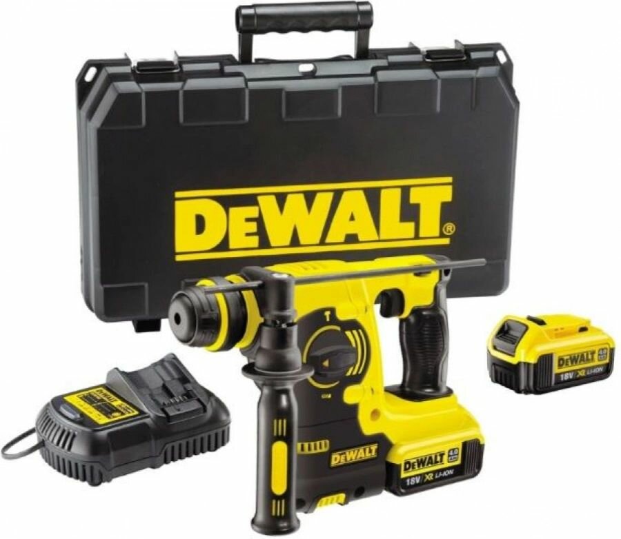 Перфоратор DeWalt DCH253M2-QW патрон: SDS-plus уд:2.1Дж 18Вт аккум. (кейс в комплекте)